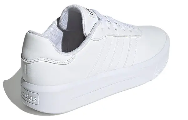 Adidas Court Platform Sneakers - Cloud White/cloud White/core Black