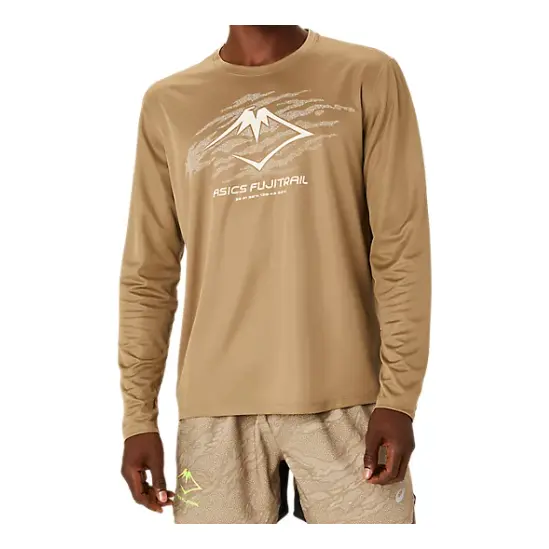 Asics Fujitrail Running Long Sleeve Performance T-shirt