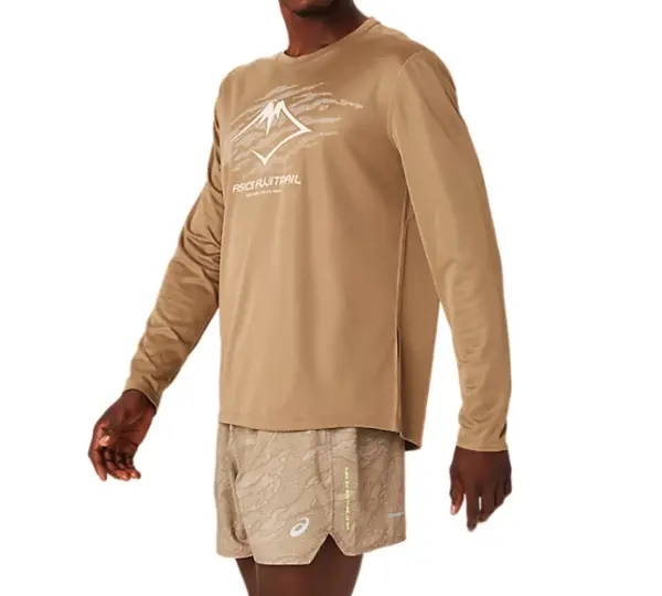 Asics Fujitrail Running Long Sleeve Performance T-shirt