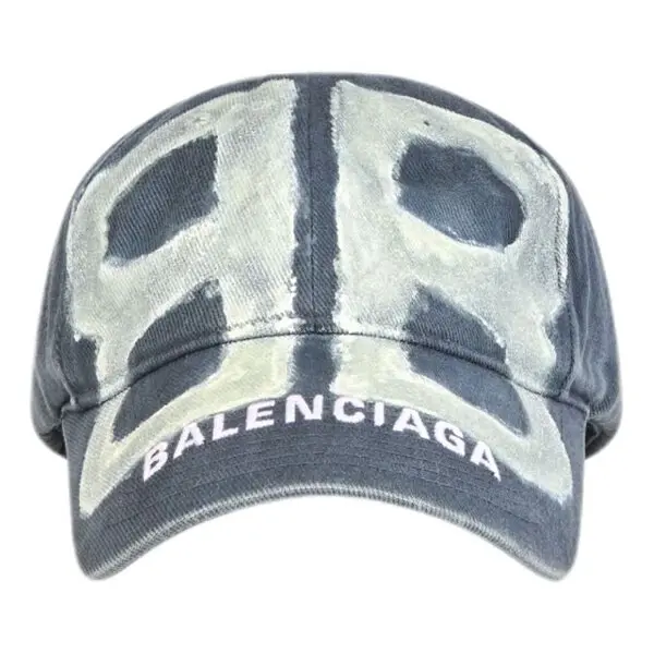 Balenciaga Bb Sprayed Cap
