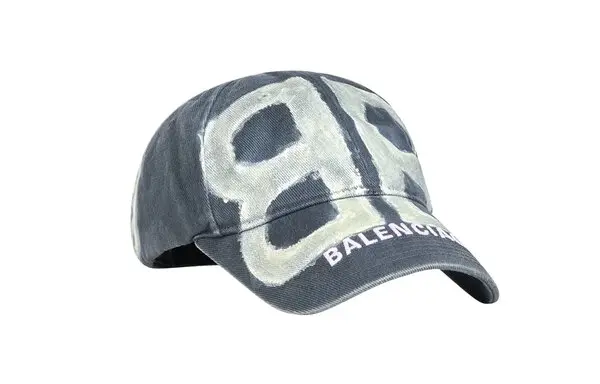 Balenciaga Bb Sprayed Cap