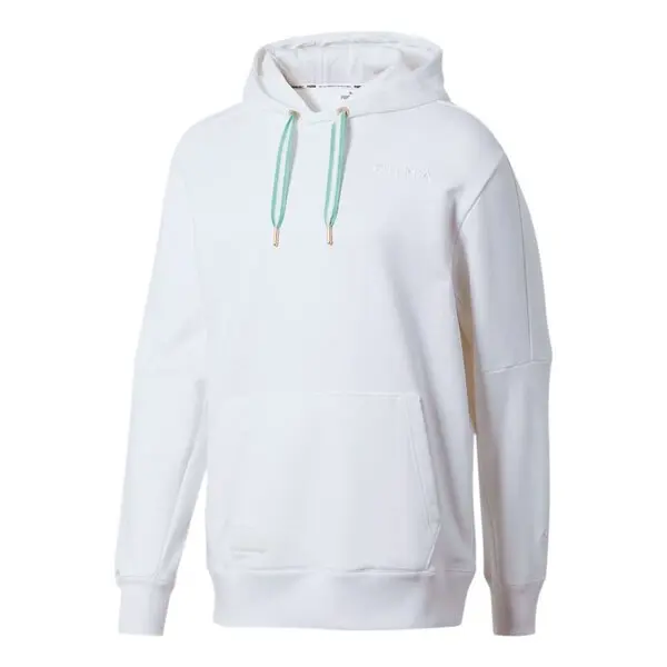 PUMA Tear Drop Hoodie Sweatshirt - White