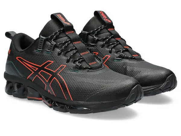Asics Gel-quantum 360 7 Utility Sneakers - Graphite Grey/cherry Tomato