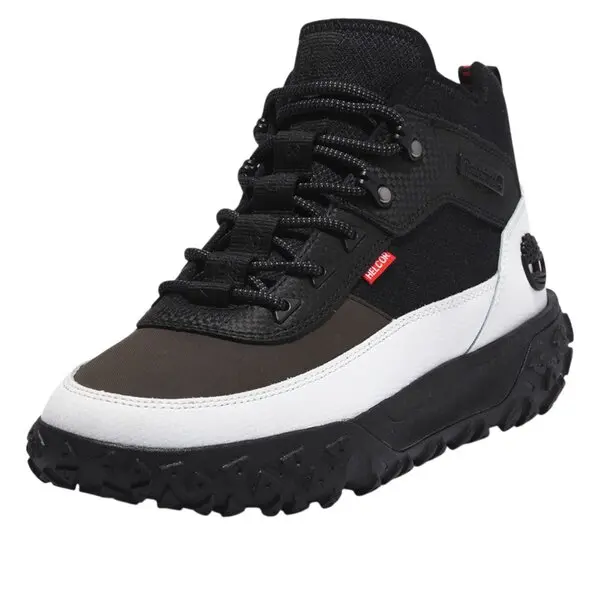 Timberland Motion 6 Waterproof Mid Boot - Black/white