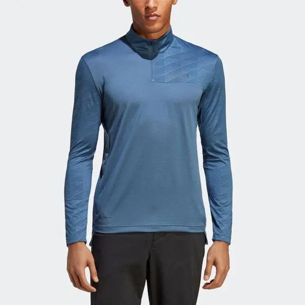 Adidas Multi Half-zip Long Sleeve Tee