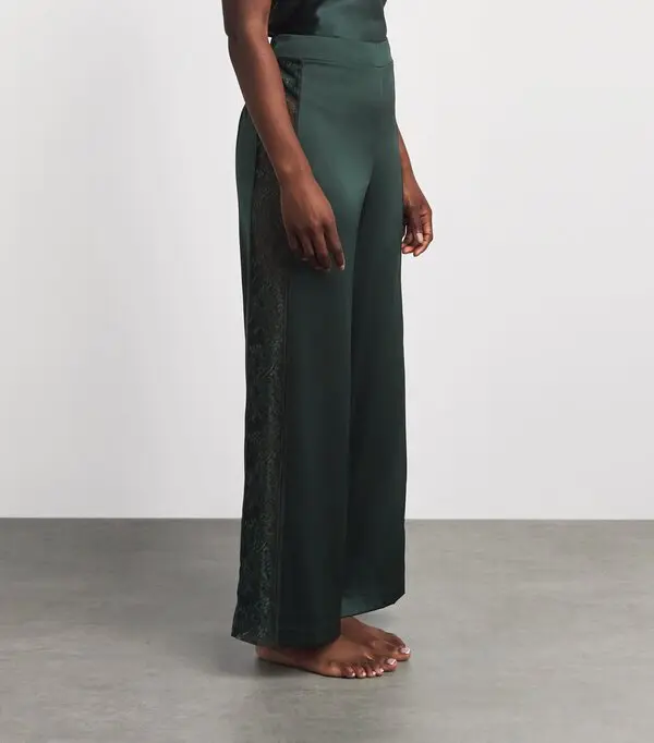 AUBADE Silk-blend Midnight Whisper Pyjama Trousers