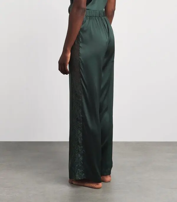 AUBADE Silk-blend Midnight Whisper Pyjama Trousers