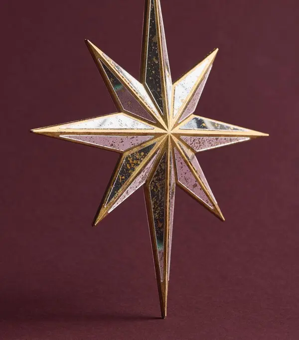 SHISHI Mirror Star Tree Decoration