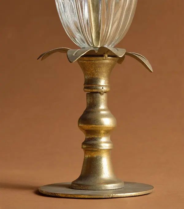 SHISHI Metal Flower Candle Holder