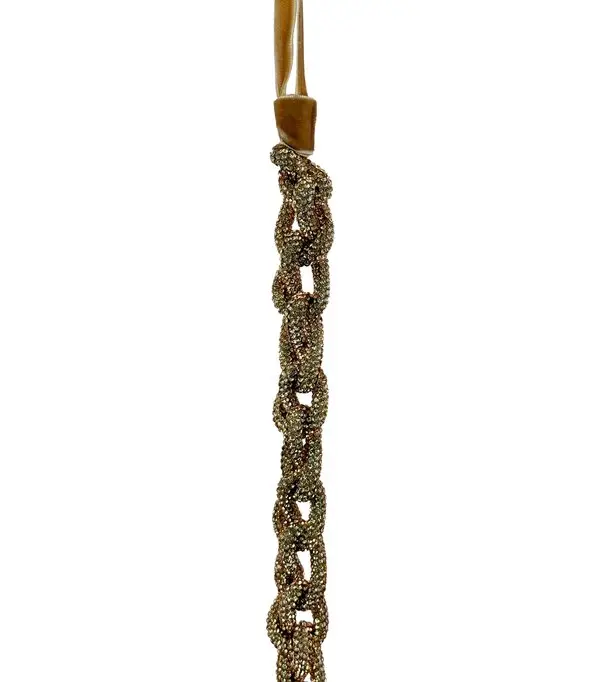 SHISHI Crystal-embellished Braided Garland