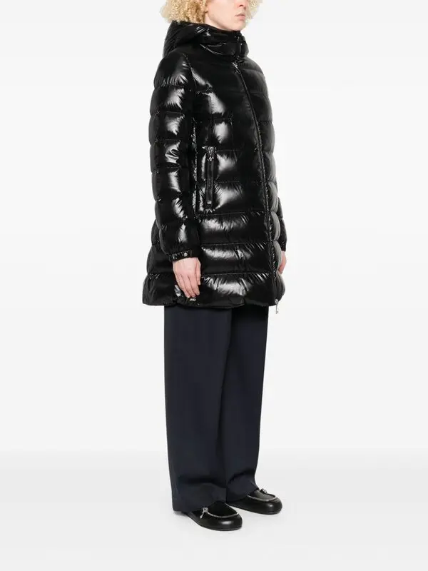 Moncler Courcelles Long Down Jacket