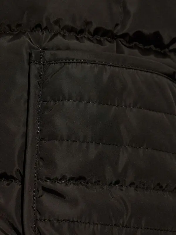 Moncler Wool And Nylon Padded Cardigan