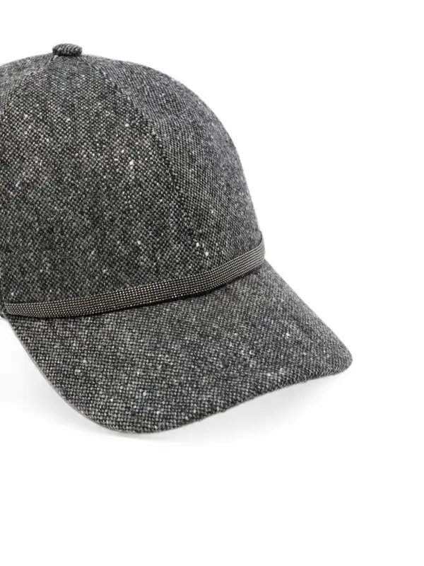Brunello Cucinelli Wool Baseball Cap