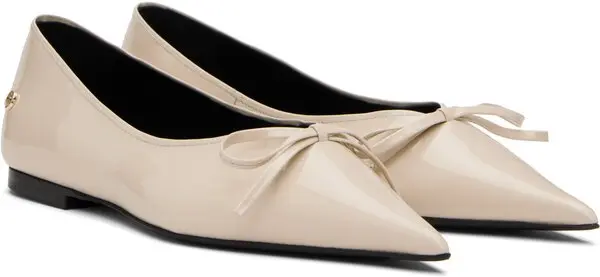 ANINE BING Hilda Patent Leather Ballet Flats