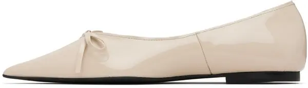 ANINE BING Hilda Patent Leather Ballet Flats