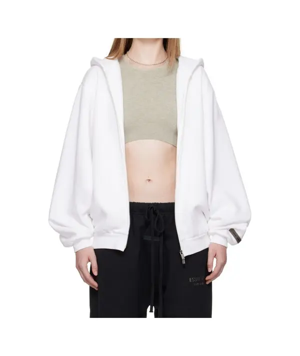 Fear Of God Zipper Hooded Sweatshirt