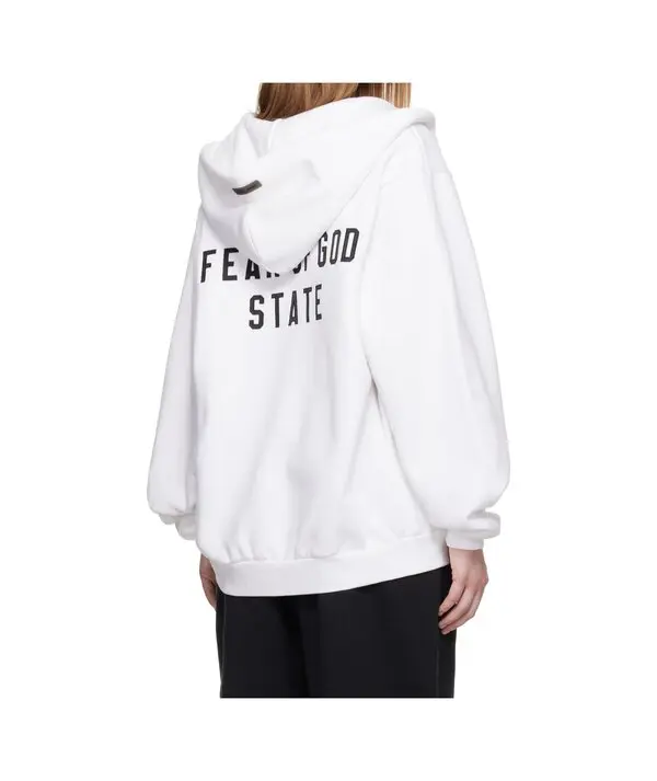 Fear Of God Zipper Hooded Sweatshirt
