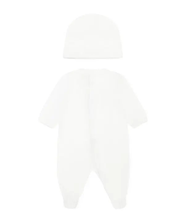 Moschino Bear Graphic Babygrow Set