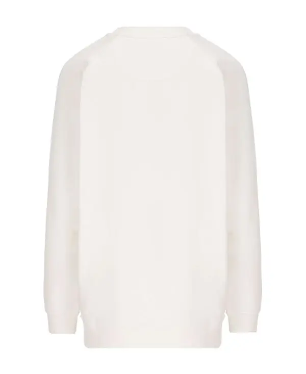 Max Mara Graphic Print Long Sleeve Sweatshirt