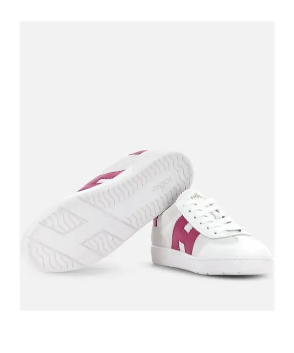 Hogan Round Head Low-cut Casual Shoes