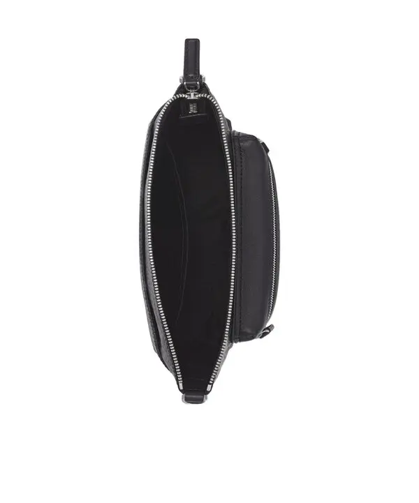 Mcm Allover Logo Print Shoulder Bag