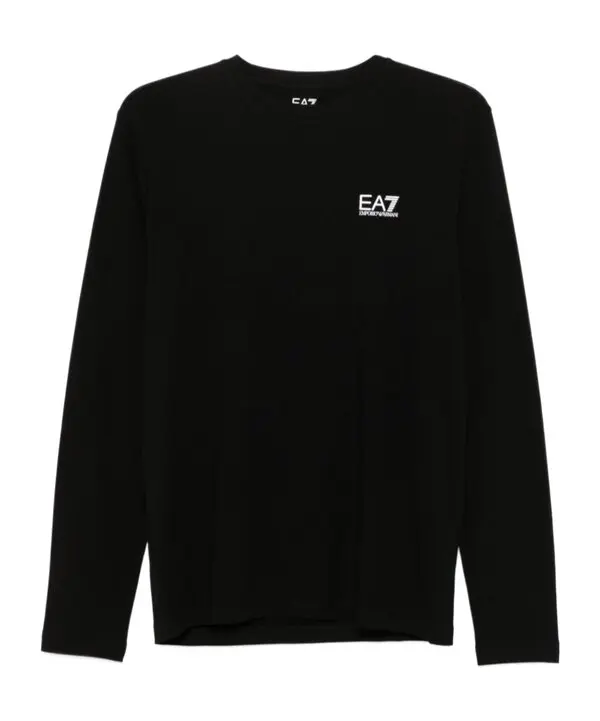 EA7 Logo-printed Long-sleeved T-shirt