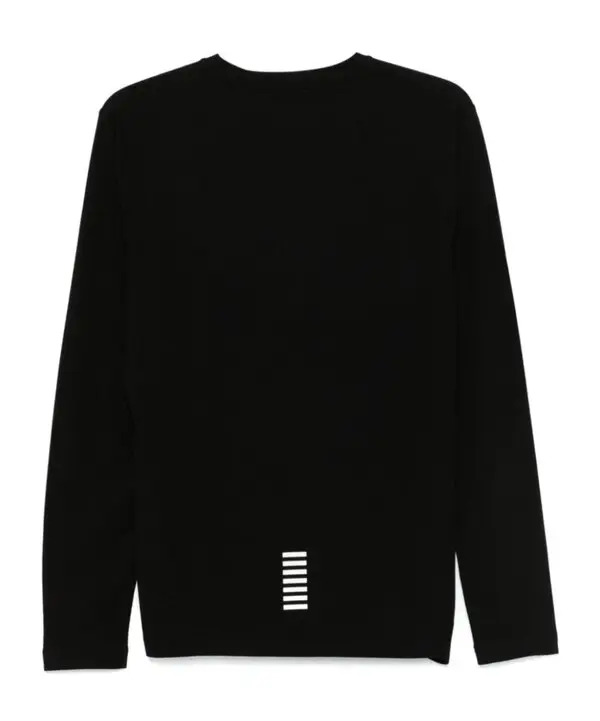 EA7 Logo-printed Long-sleeved T-shirt