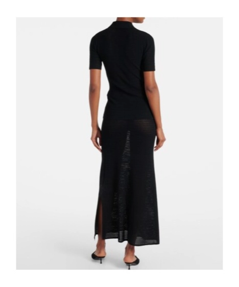 Victoria Beckham Pointelle Polo Shirt