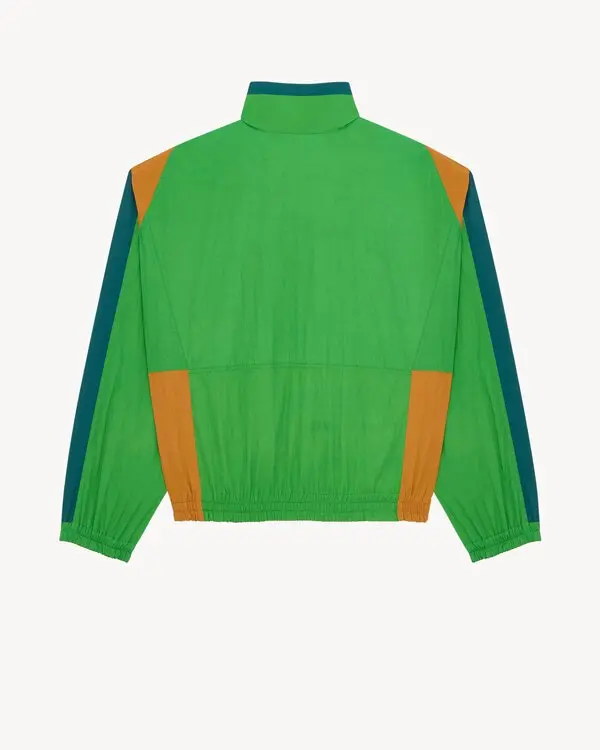 Saint Laurent Button High-neck Jacket