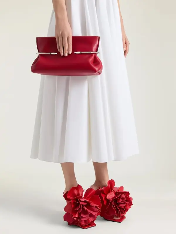 Givenchy Pinch Soft Clutch In Nappa Leather