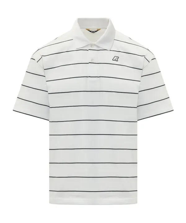 K-WAY Valar Slim-fit Striped Polo Shirt