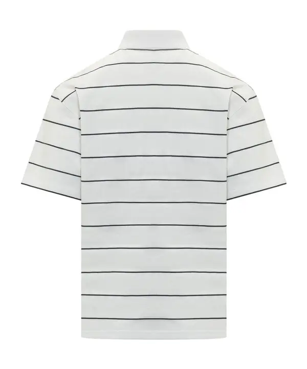 K-WAY Valar Slim-fit Striped Polo Shirt
