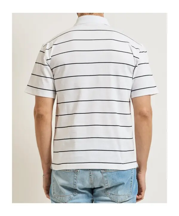 K-WAY Valar Slim-fit Striped Polo Shirt