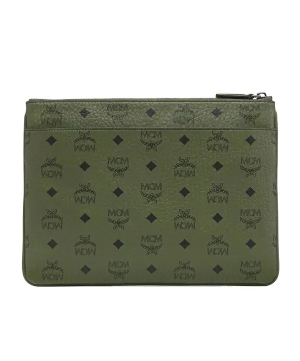 Mcm Visetos Original Crossbody Pouch