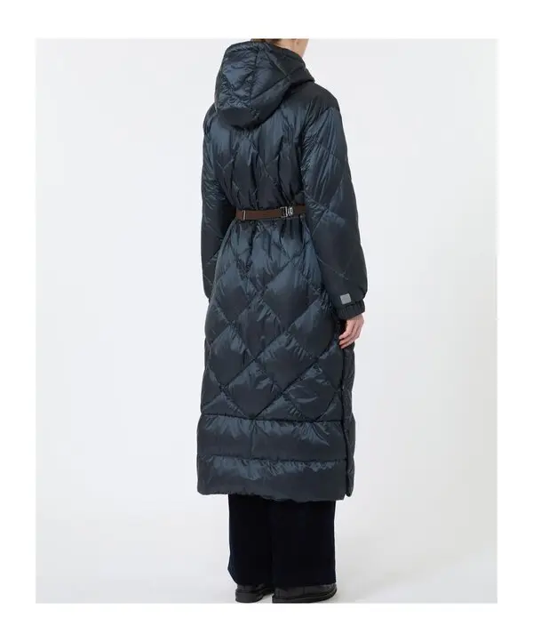 Max Mara Quilted Long-sleeve Hooded Down Jacket