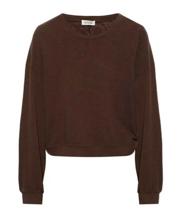 American Vintage Long-sleeve T-shirt - Brown