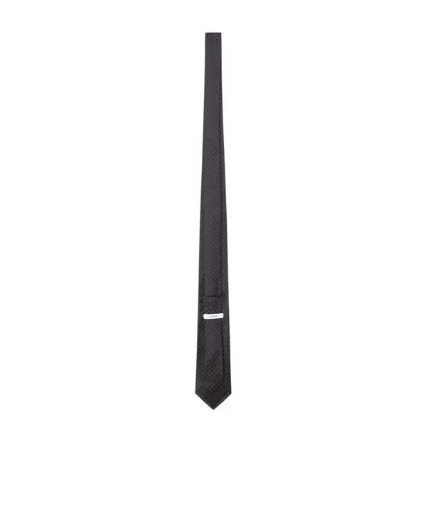 LARDINI Jacquard Pointed Tip Tie