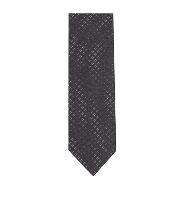 LARDINI Jacquard Pointed Tip Tie