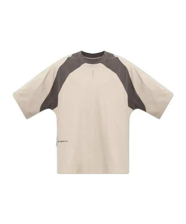 Adidas Hermanos Koumori Panelled T-shirt - Beige