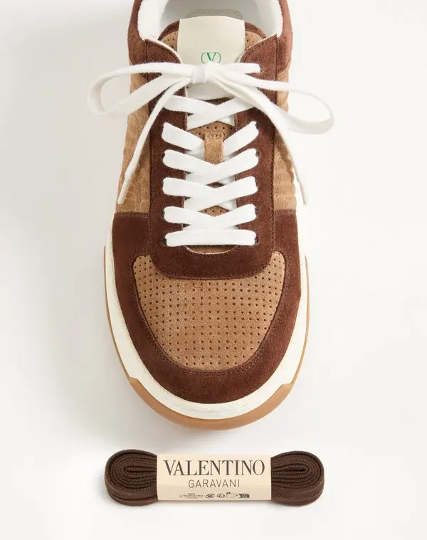 Valentino Garavani Split Leather Sneakers