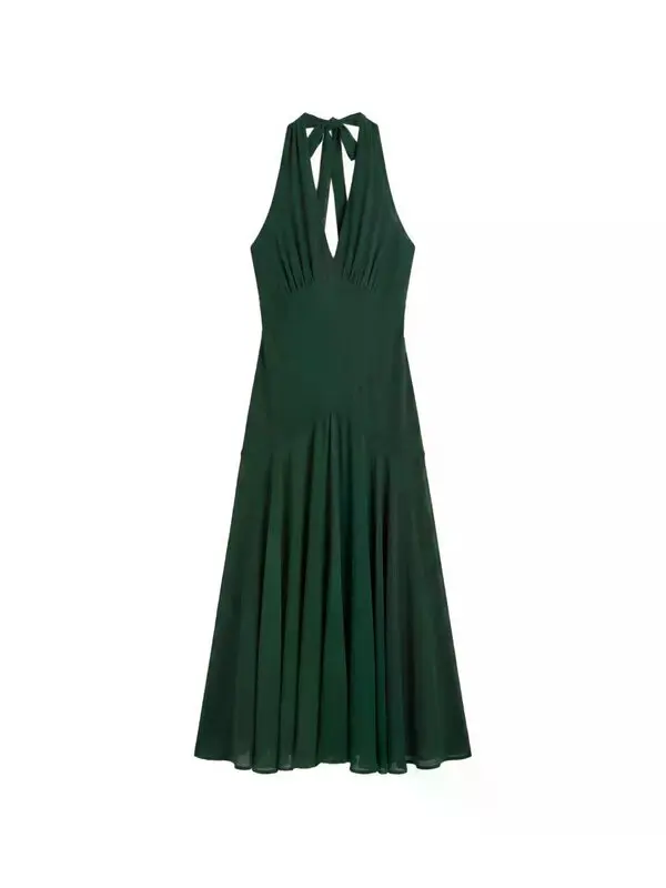 REFORMATION Briony Midi Dress - Green