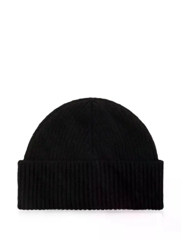 AMI Paris Wool Beanie With De Coeur