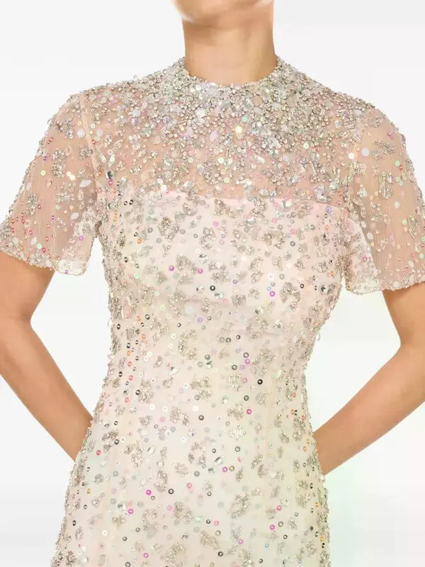 Jenny Packham Embellished Maxi Dress