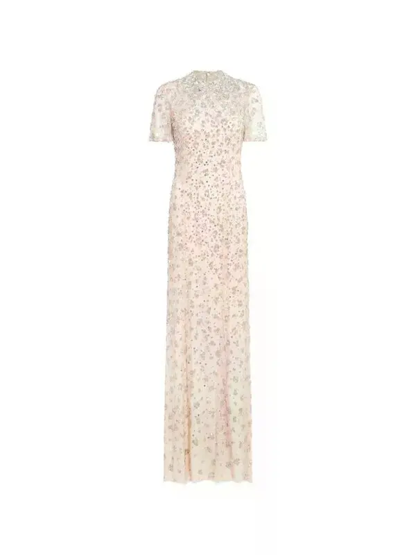 Jenny Packham Embellished Maxi Dress