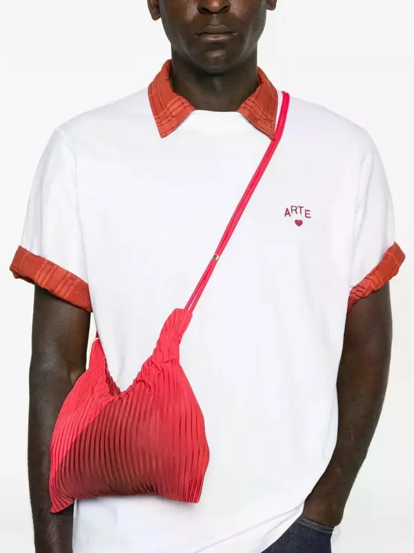 MULTITUDES BAGS Plissé-effect Shoulder Bag - Red