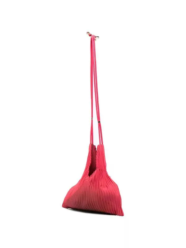 MULTITUDES BAGS Plissé-effect Shoulder Bag - Red