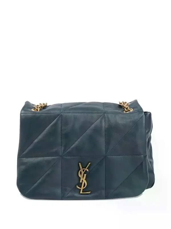 Saint Laurent Quilted Shoulder Bag With Cassandre Logo