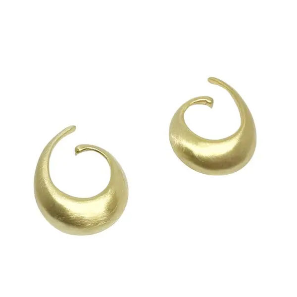 TG-JEWELLERY BY TAMARA GERVASIO Conchiglia Ear Cuffs Sterling Silver With 18ct Yellow Flash Plating - Gold