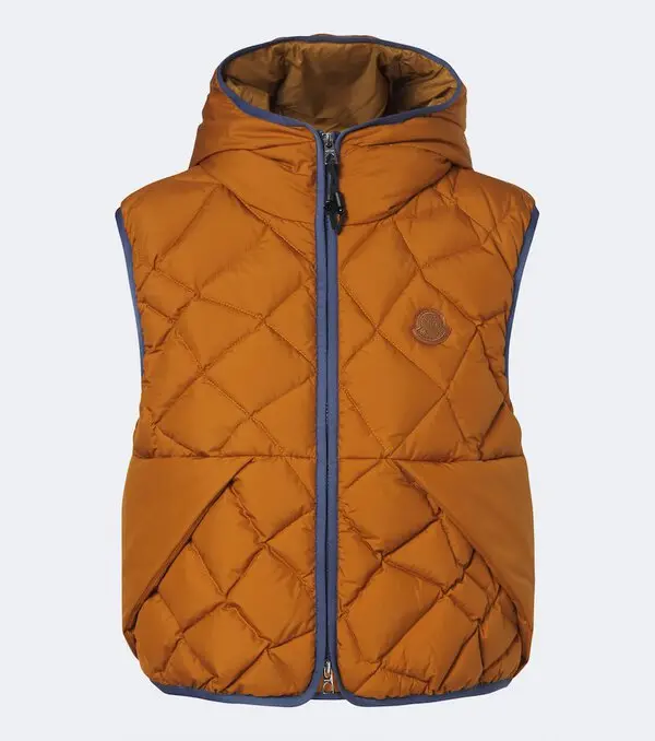 Moncler Armella Down Vest - Brown