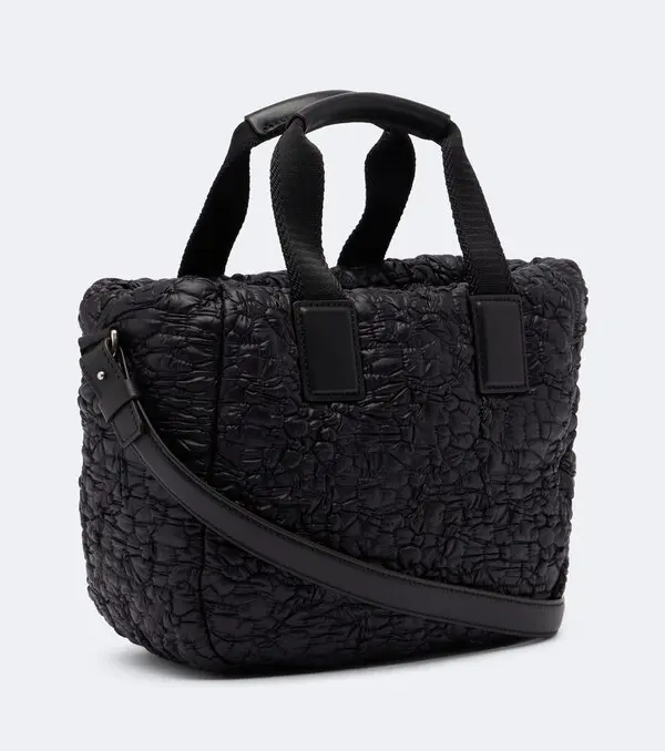 Moncler Caradoc Mini Quilted Top-handle Bag - Black